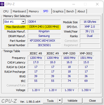 3200Mhz RAM being detected as 2667MHz in my new OMEN 25l - HP Support ...