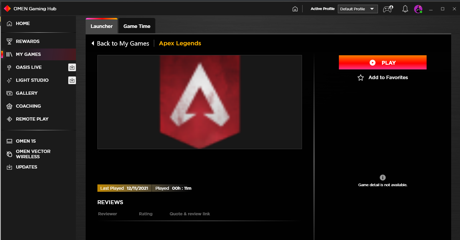 Game icons and details are not showing in the OMEN Gaming Hu... - HP ...