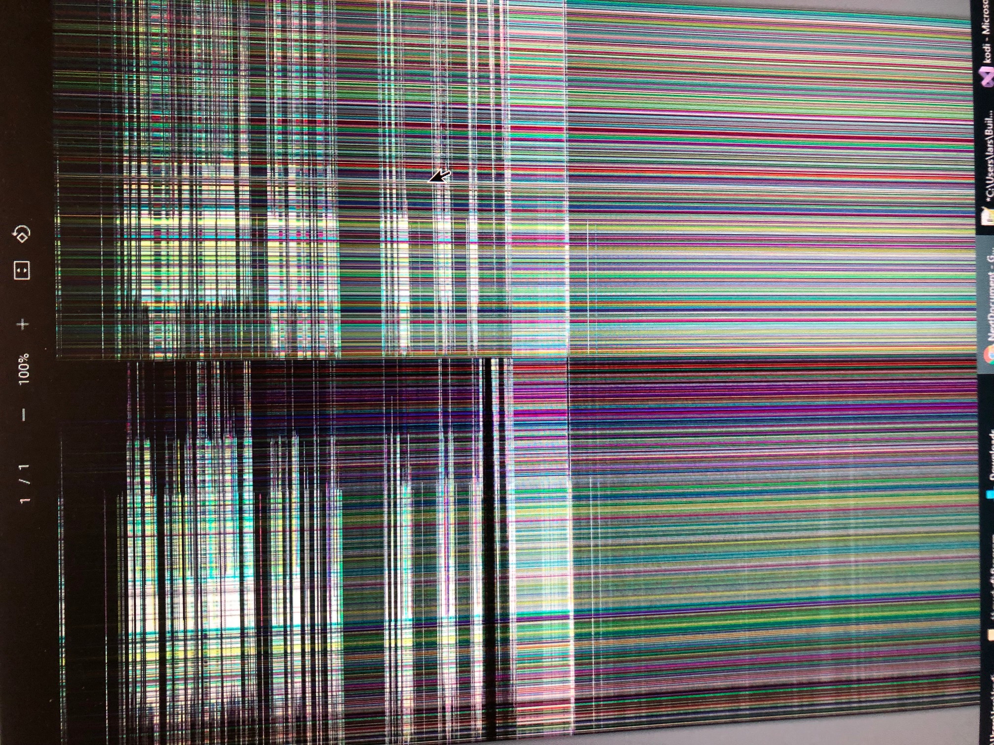 Solved: OfficeJet Pro 7740, scanning issue, output full of color st ...