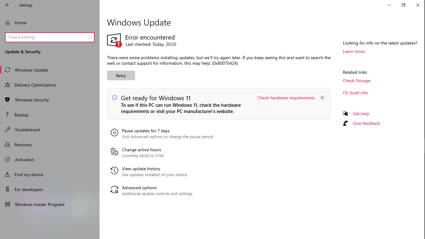 windows update and microsoft store - HP Support Community - 8242659