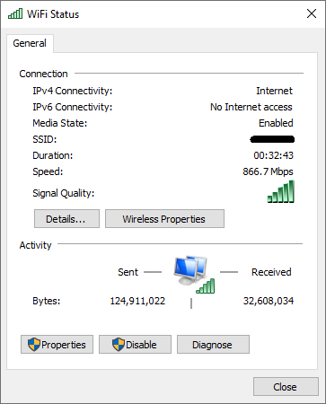 Laptop not getting full speed WiFi on 5Ghz - HP Support Community - 8241913