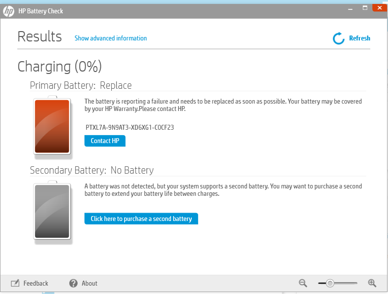 Problem with battery - 0% - HP Support Community - 8248277