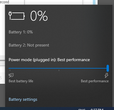 Problem with battery - 0% - HP Support Community - 8248277
