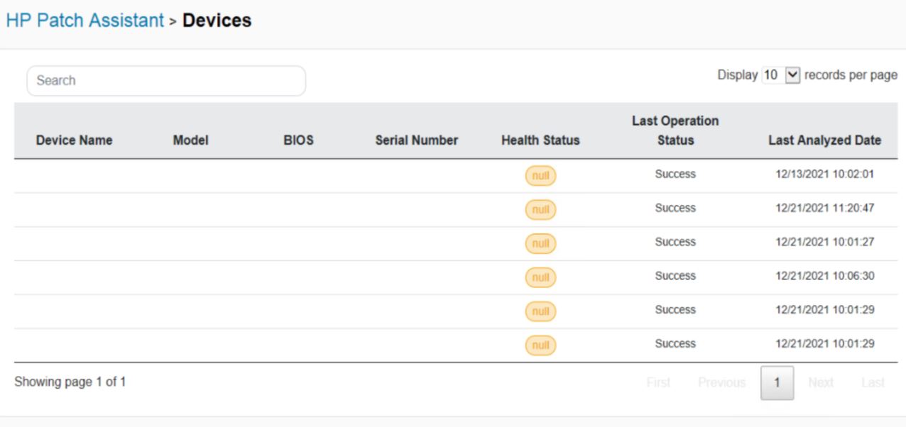 Solved: HP MIK SCCM Patch Assistant showing NULL for all devices - HP ...