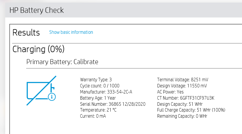 OEM replacement battery does not charge. - HP Support Community - 8253495