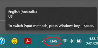 Keyboard selection displays wrong symbol - HP Support Community - 8259030
