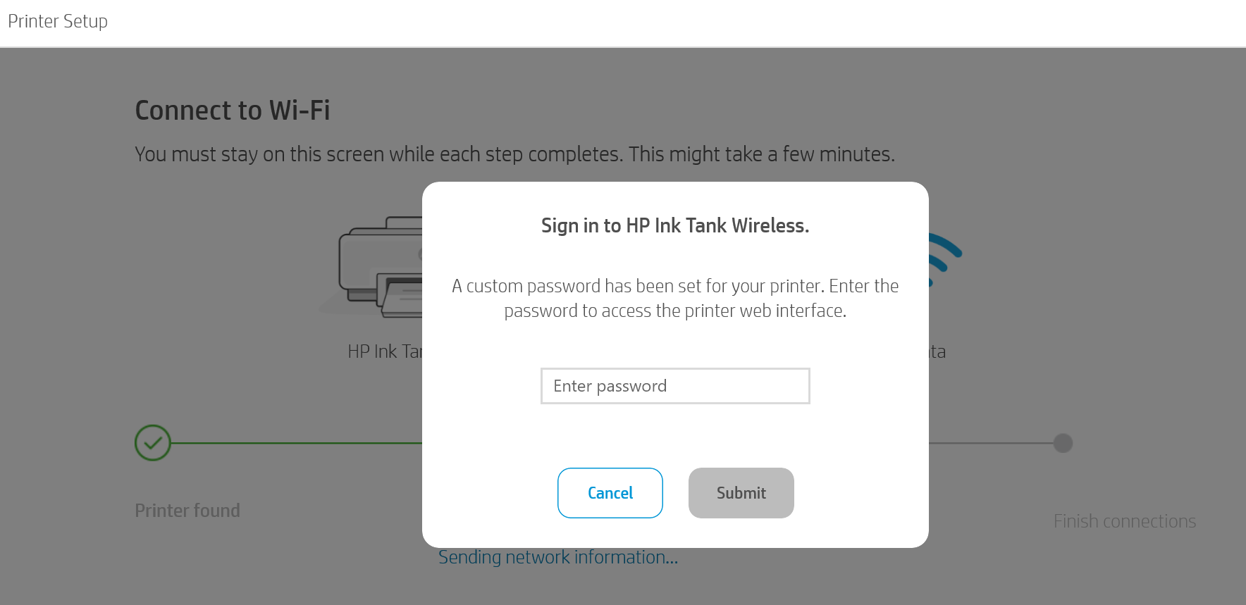 Sign in to HP ink tank wirless - HP Support Community - 8259427
