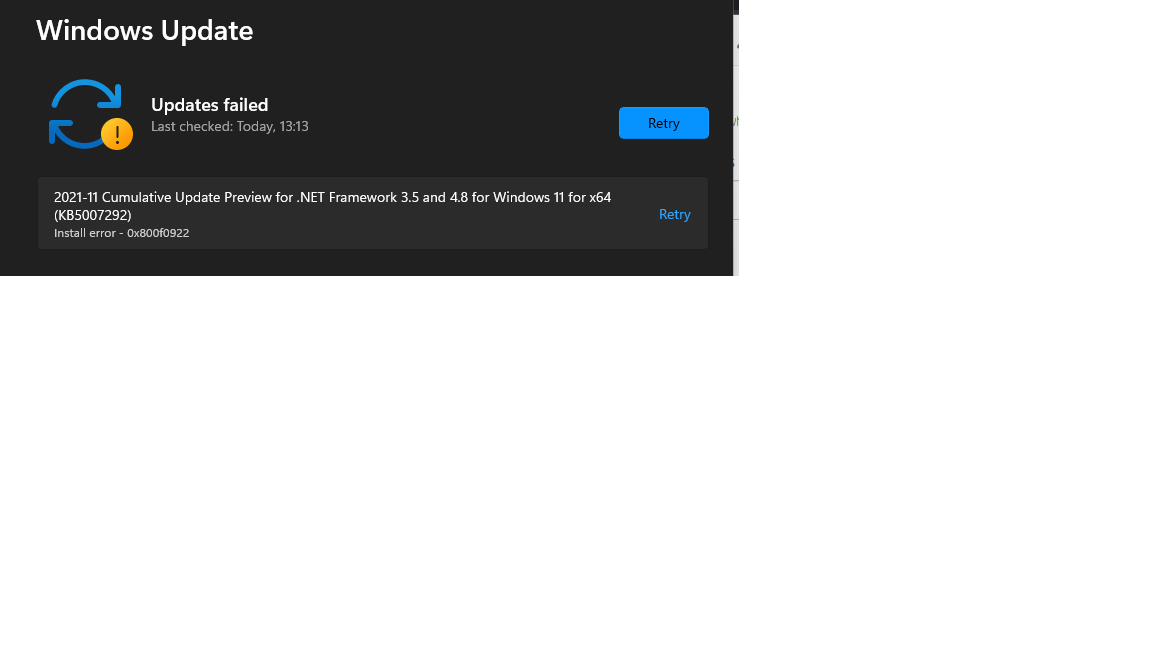 windows update issue - HP Support Community - 8268102