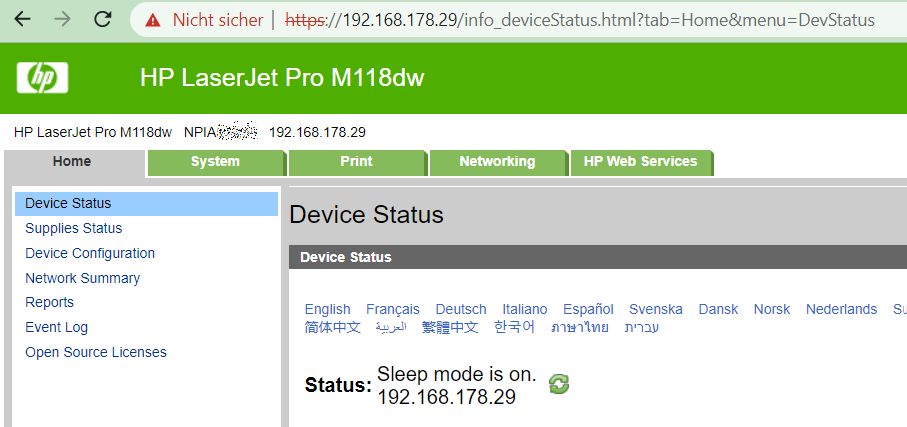 HP Laserjet Pro M118 works with HP Smart, but not in Windows... - HP ...