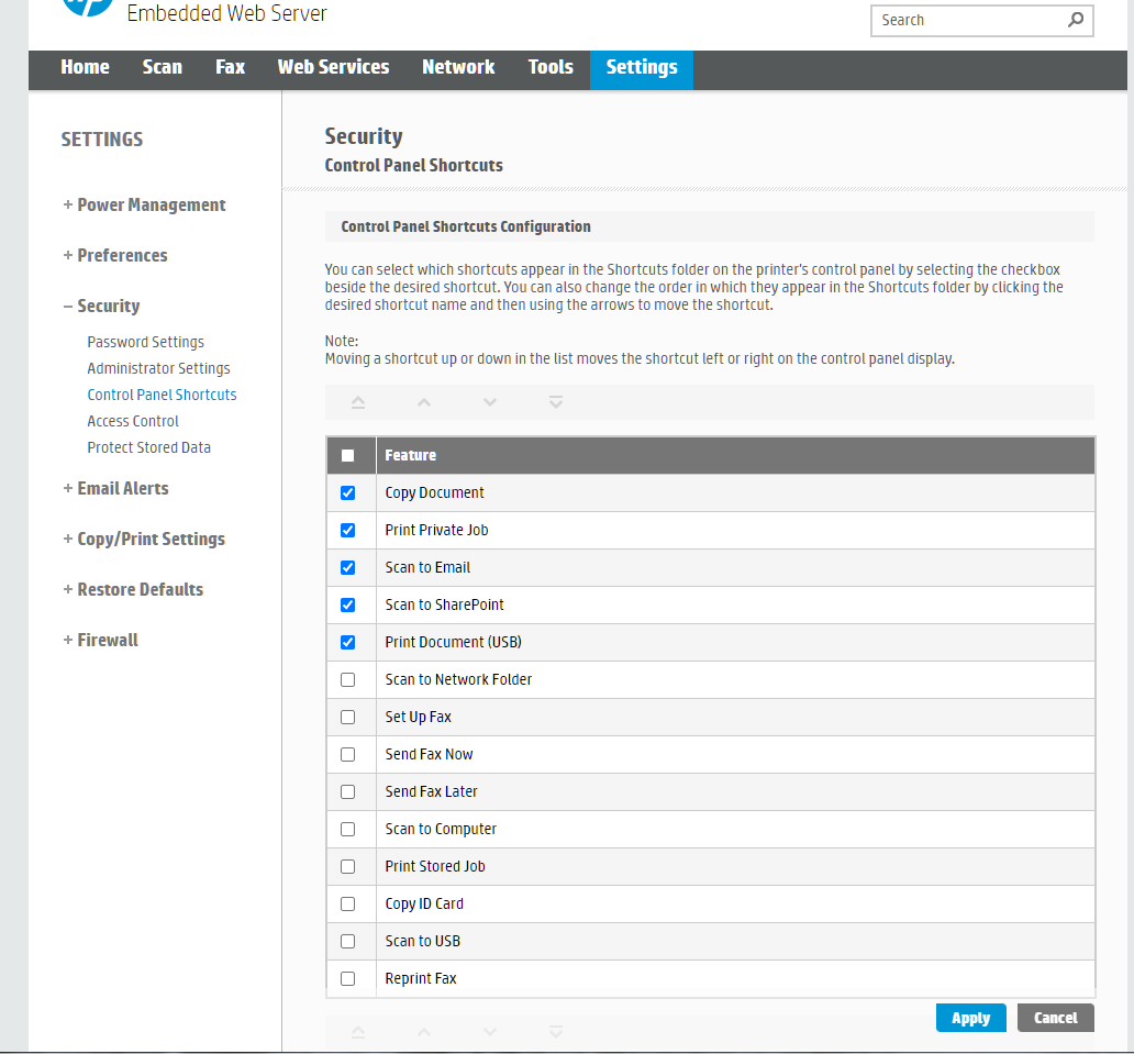 Solved: Control Panel Customization on MFP M428 - HP Support Community ...