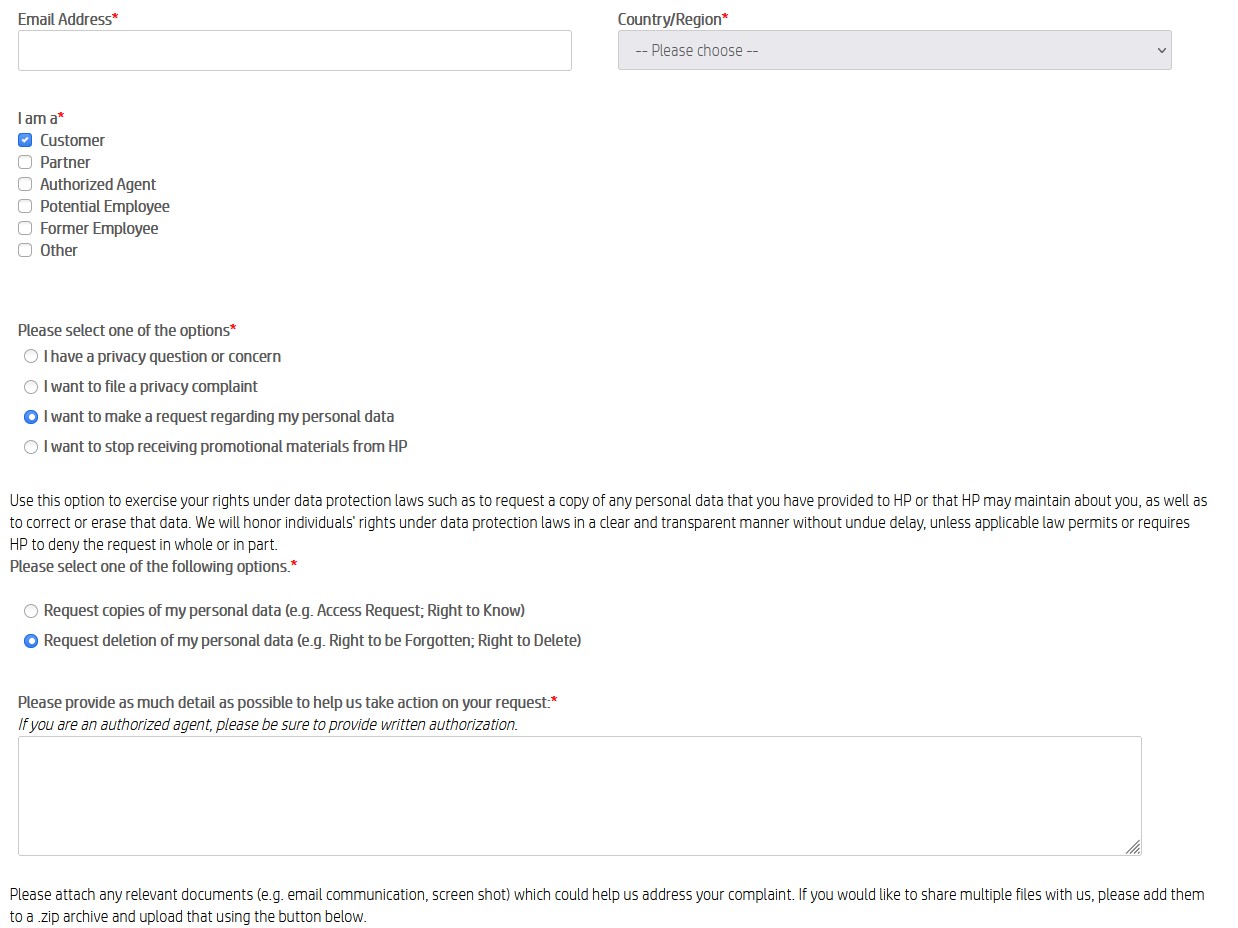 HP account - HP Support Community - 8291195