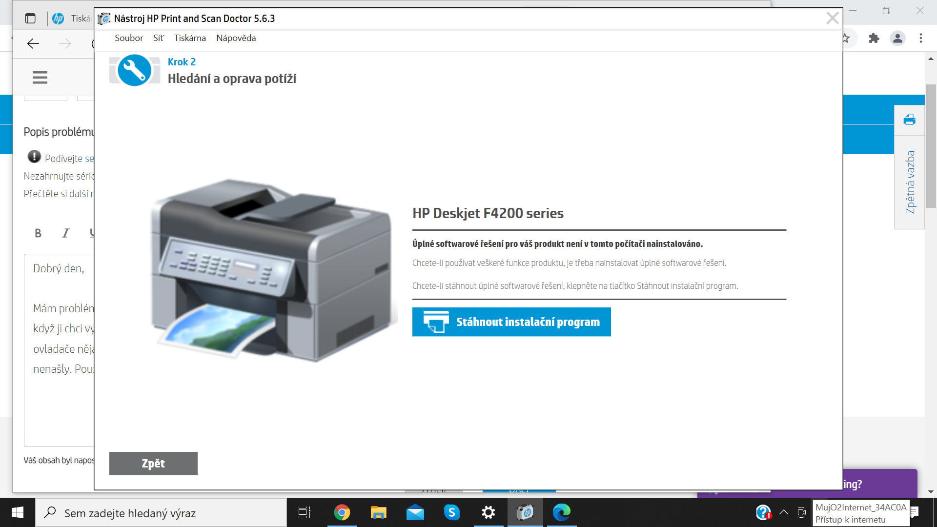 Ovladače k HP Deskjet F4200 series - HP Support Community - 8278343