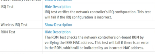 My PC failed the IRQ & ROM tests. What can I do - HP Support Community ...