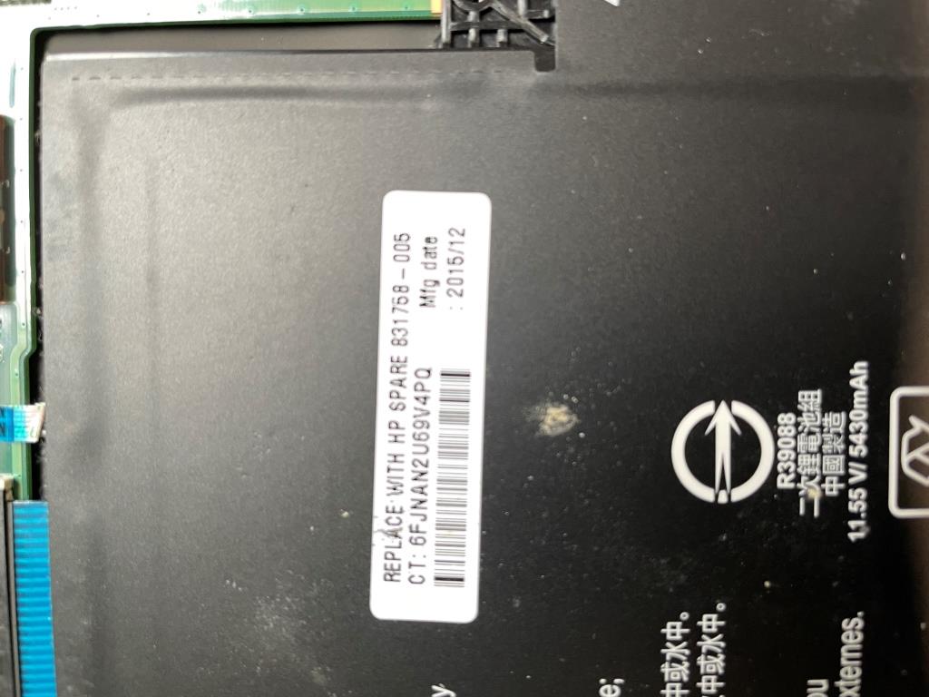 Solved: CMOS Batterie low: Message "primary internal battery 601" - HP ...