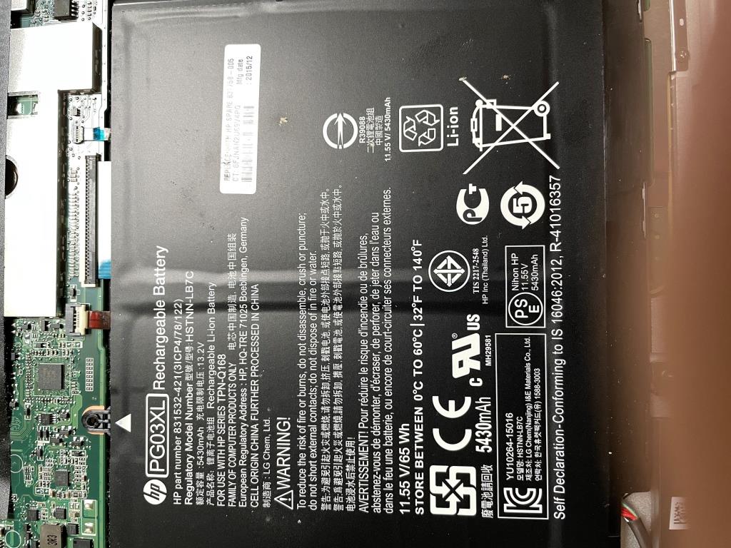 Solved: CMOS Batterie low: Message "primary internal battery 601" - HP ...