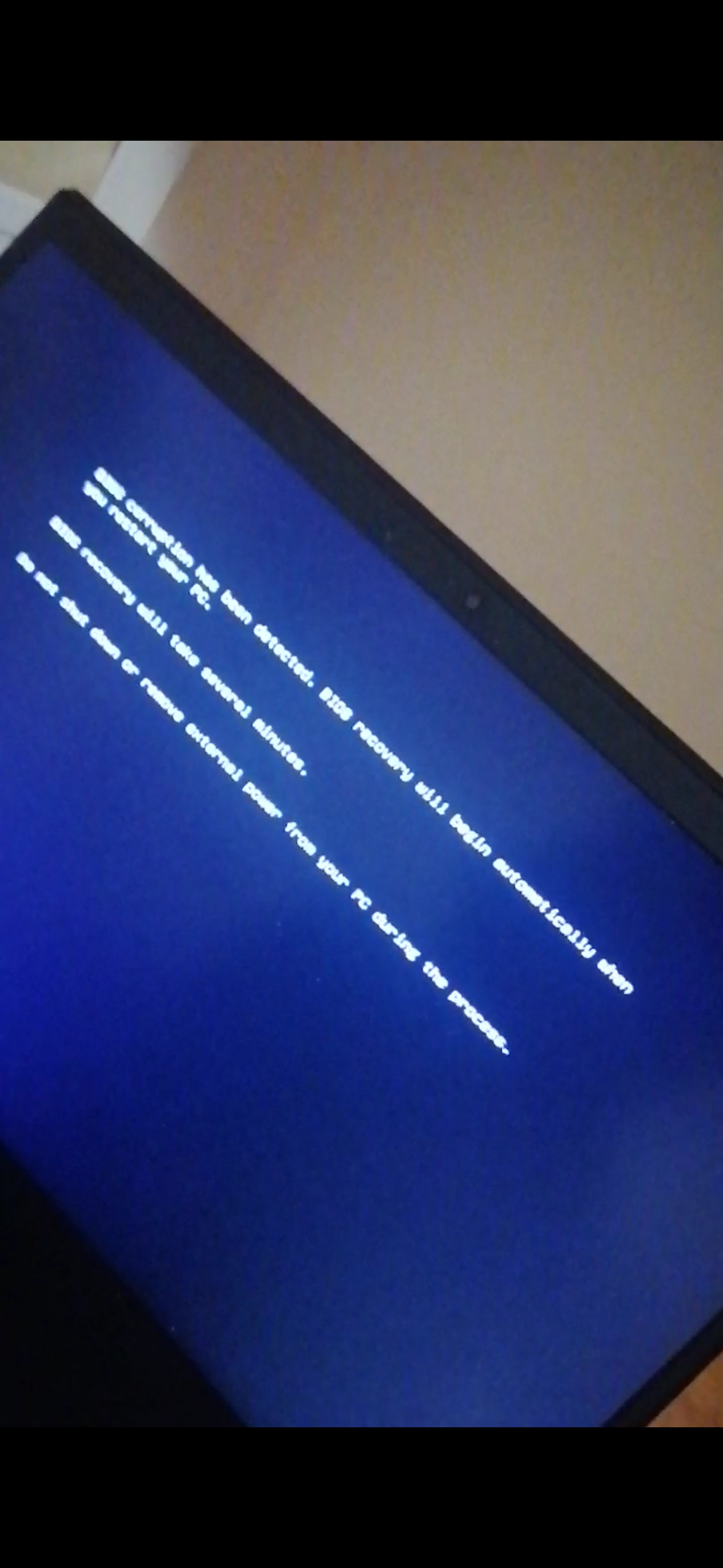 My laptop couldn't boot up after try to update my BIOS. - HP Support ...