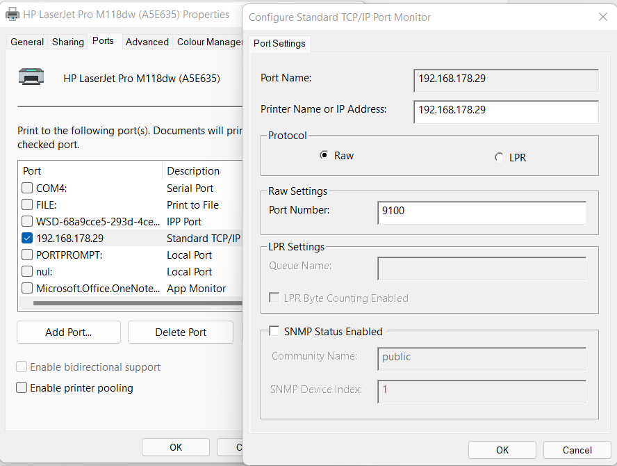 HP Laserjet Pro M118 works with HP Smart, but not in Windows... - HP ...