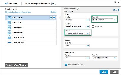 Solved: HP Smart Scan to pdf from document feeder will not print bot ...