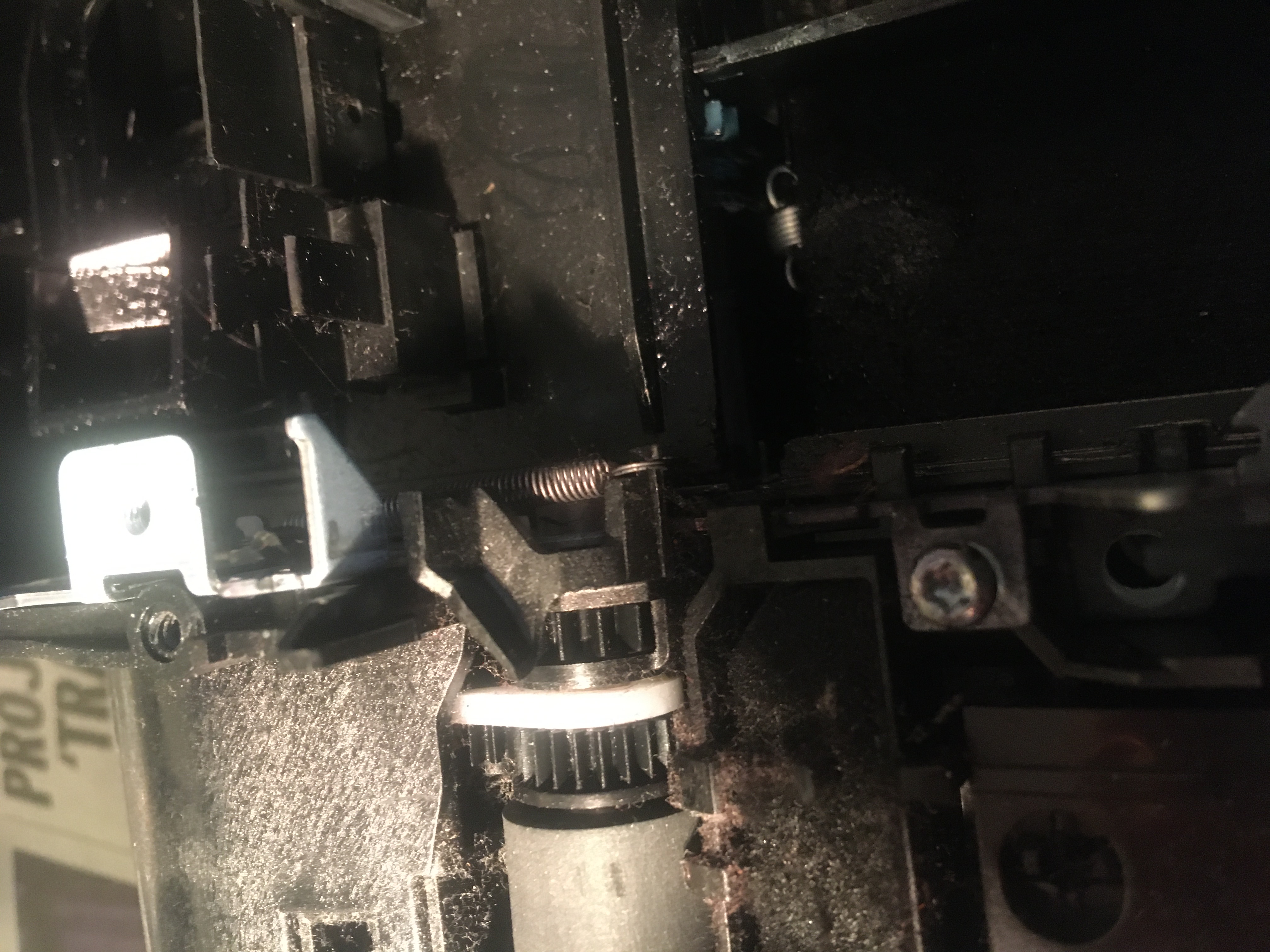 Removing paper feed assembly - HP Support Community - 8296685
