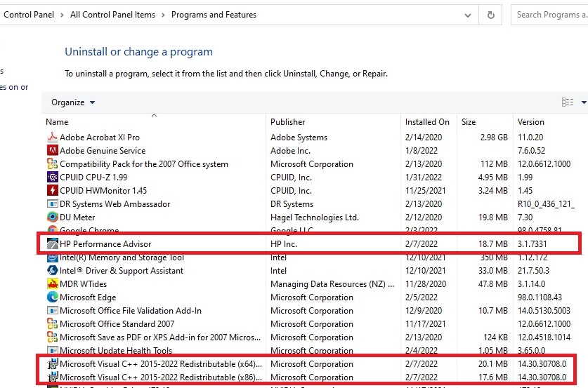 Solved: HP Performance Advisor FIXED - HP Support Community - 8297921
