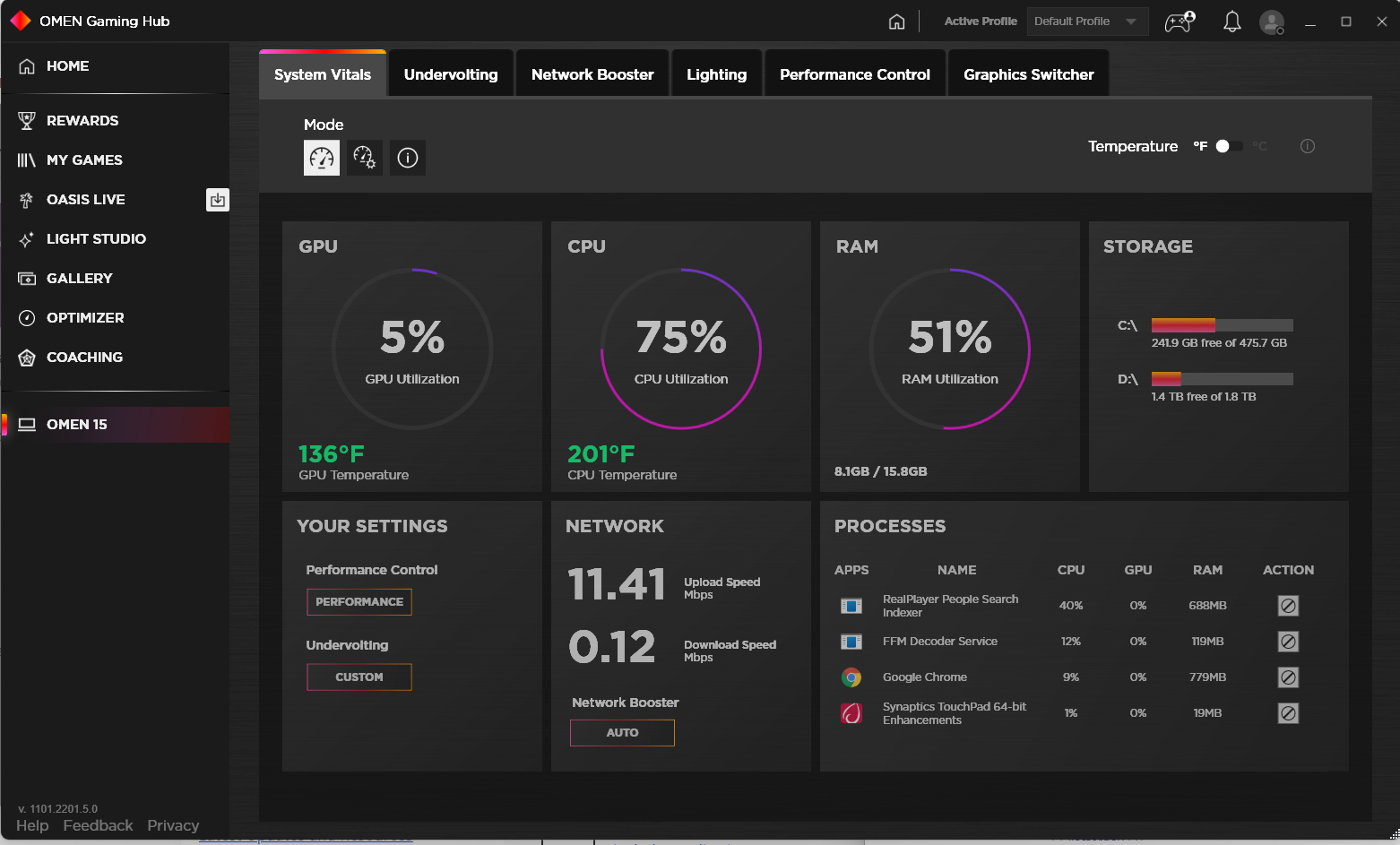 Omen 15 2020 fan and heat issues - HP Support Community - 8298021