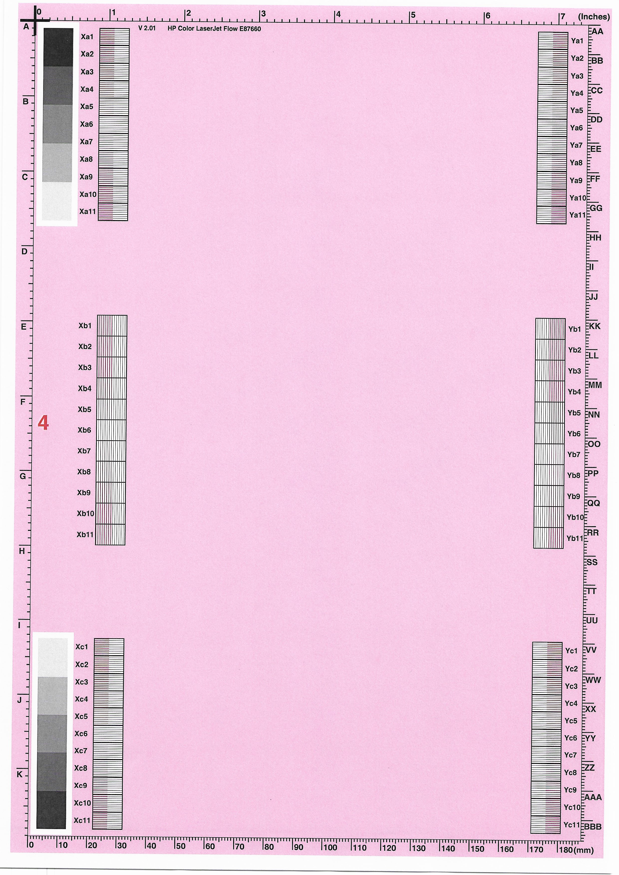 HP Color LaserJet Flow MFP E87660 - inexplicable stripes on ... - HP ...