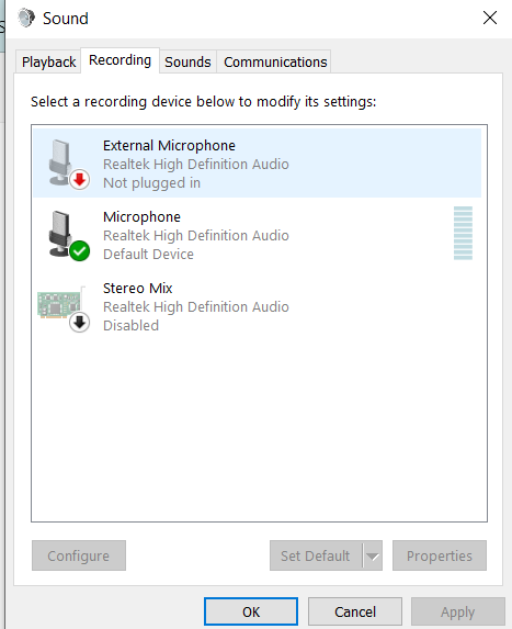 Internal microphone not picking up anything. Tried all advic... - HP ...