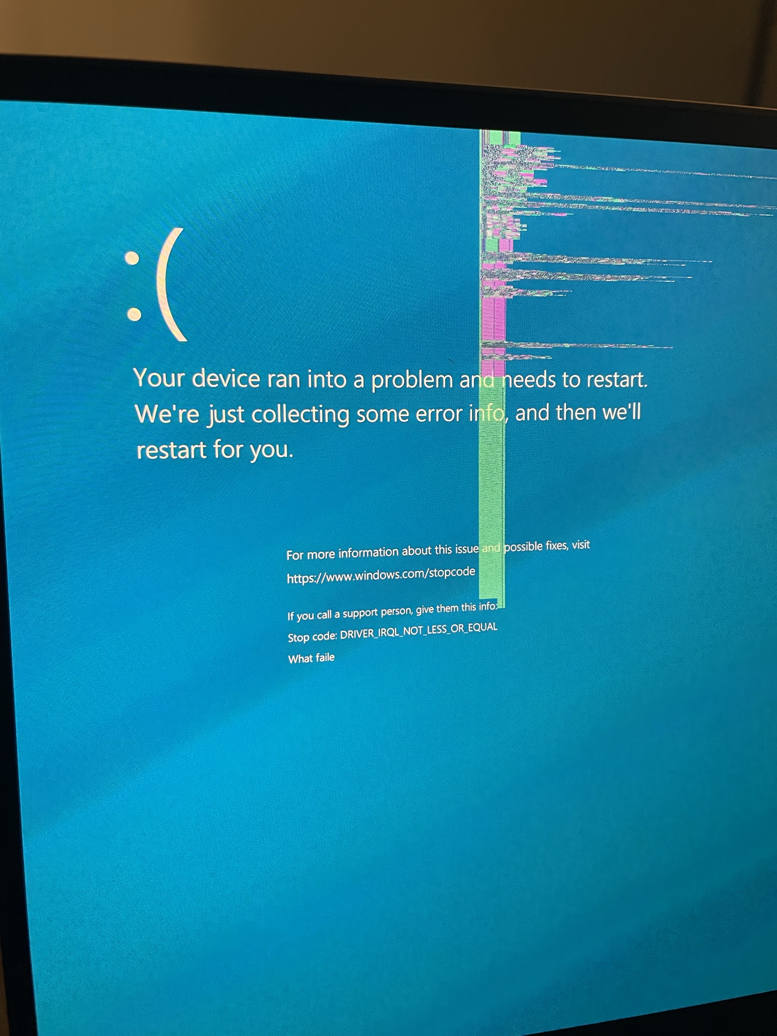 BLUE SCREEN ERROSR (Windows 11) - HP Support Community - 8308125