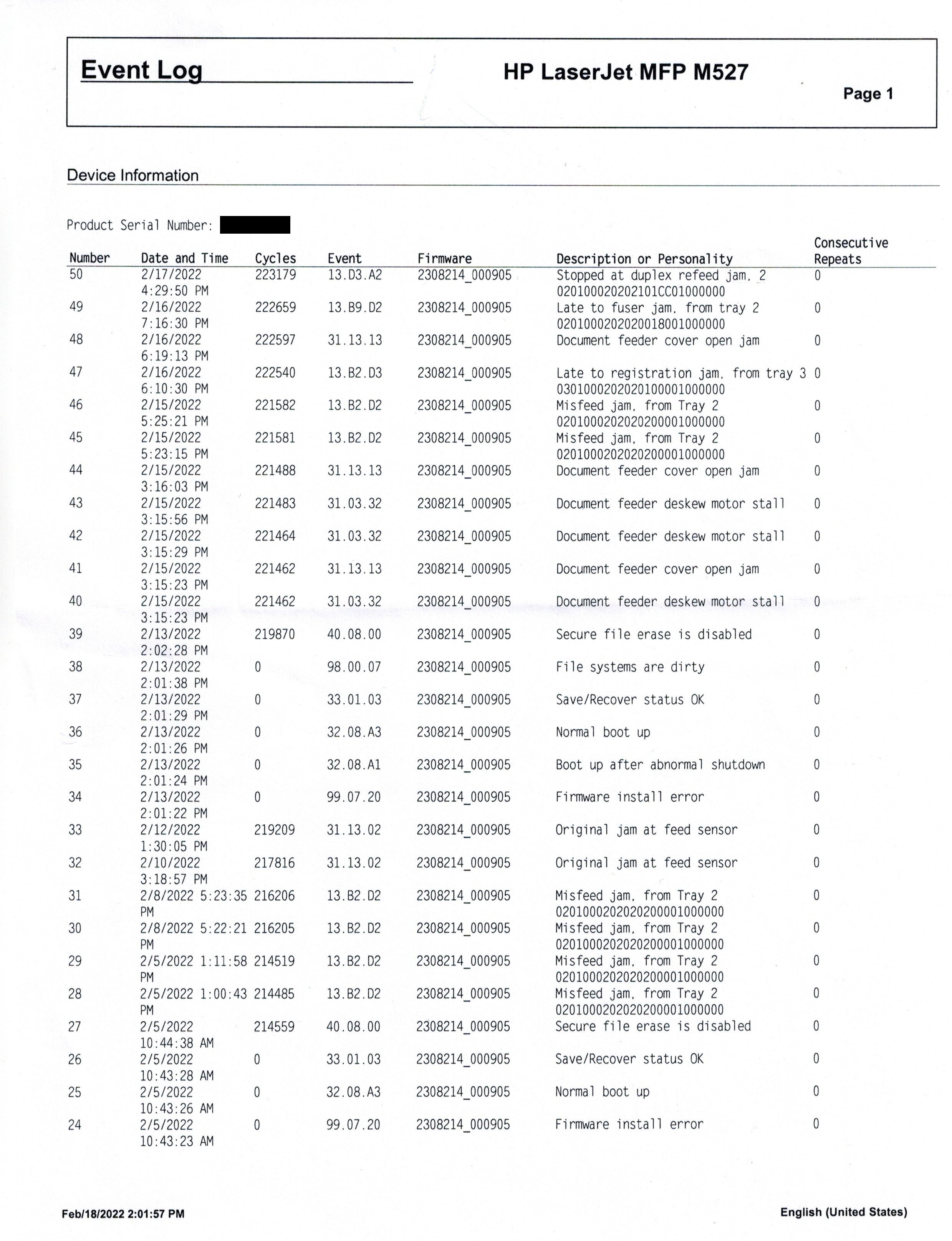 Solved: Where do you find the usage or counter report on the HP Lase ...