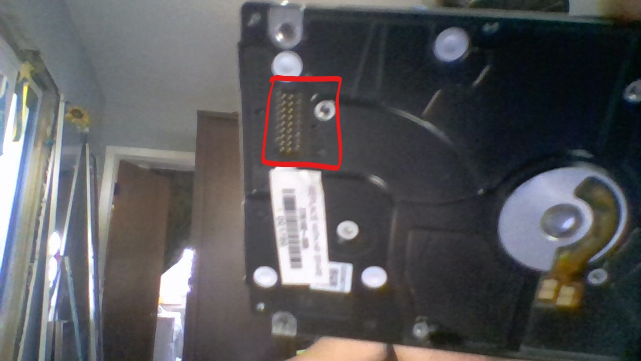 18 pin hard drive double row pin plug on back of 2016 h.p no... - HP ...