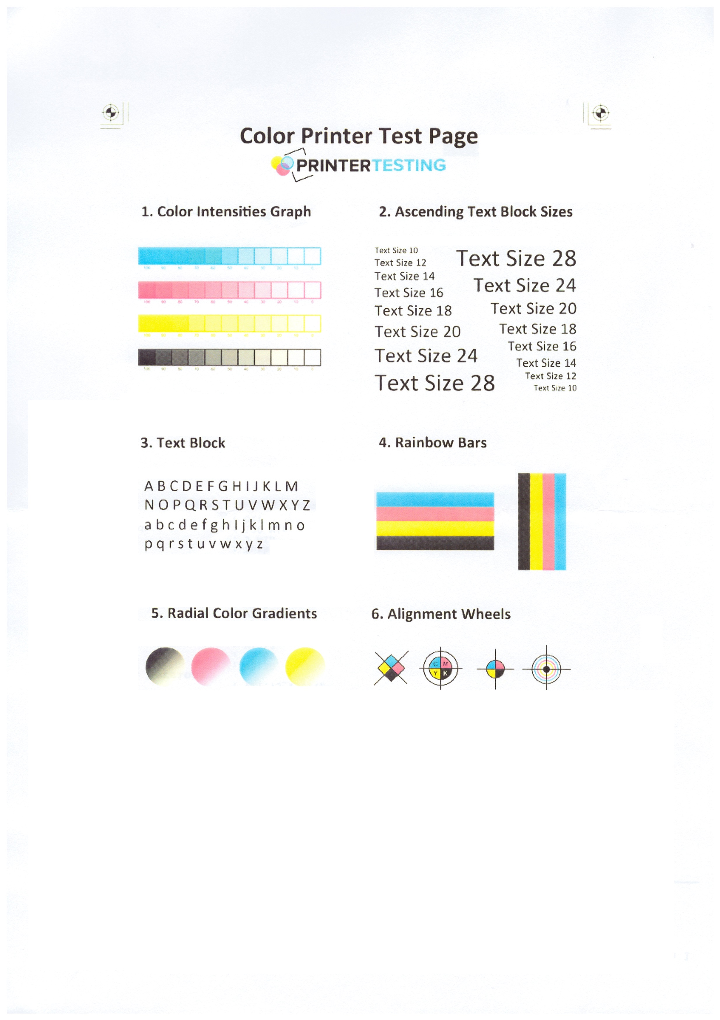 Printing light yellow instead of grey, light green and light... - HP ...