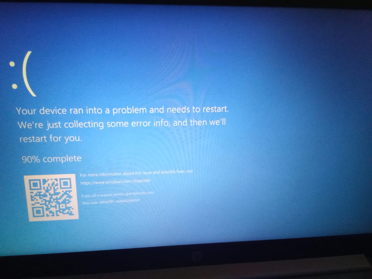 My Laptop restarts suddenly - HP Support Community - 8321036