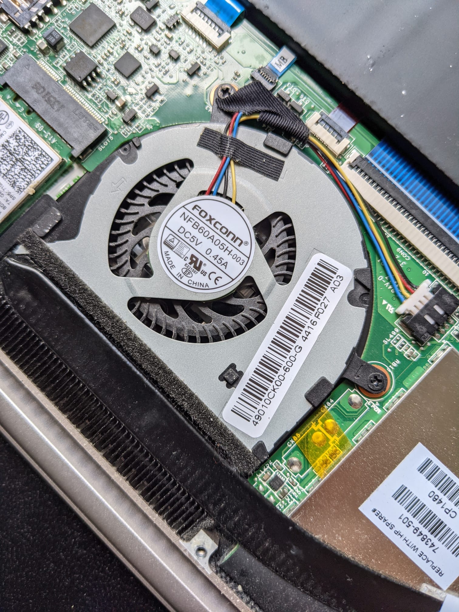 Solved: Replacement part: Foxconn NFB60A05H-003 - HP Support Community ...