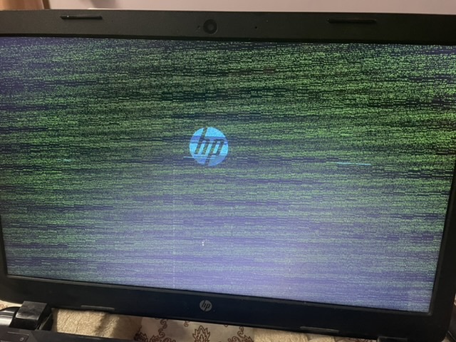 Green line display when Open the laptop - HP Support Community - 8327757