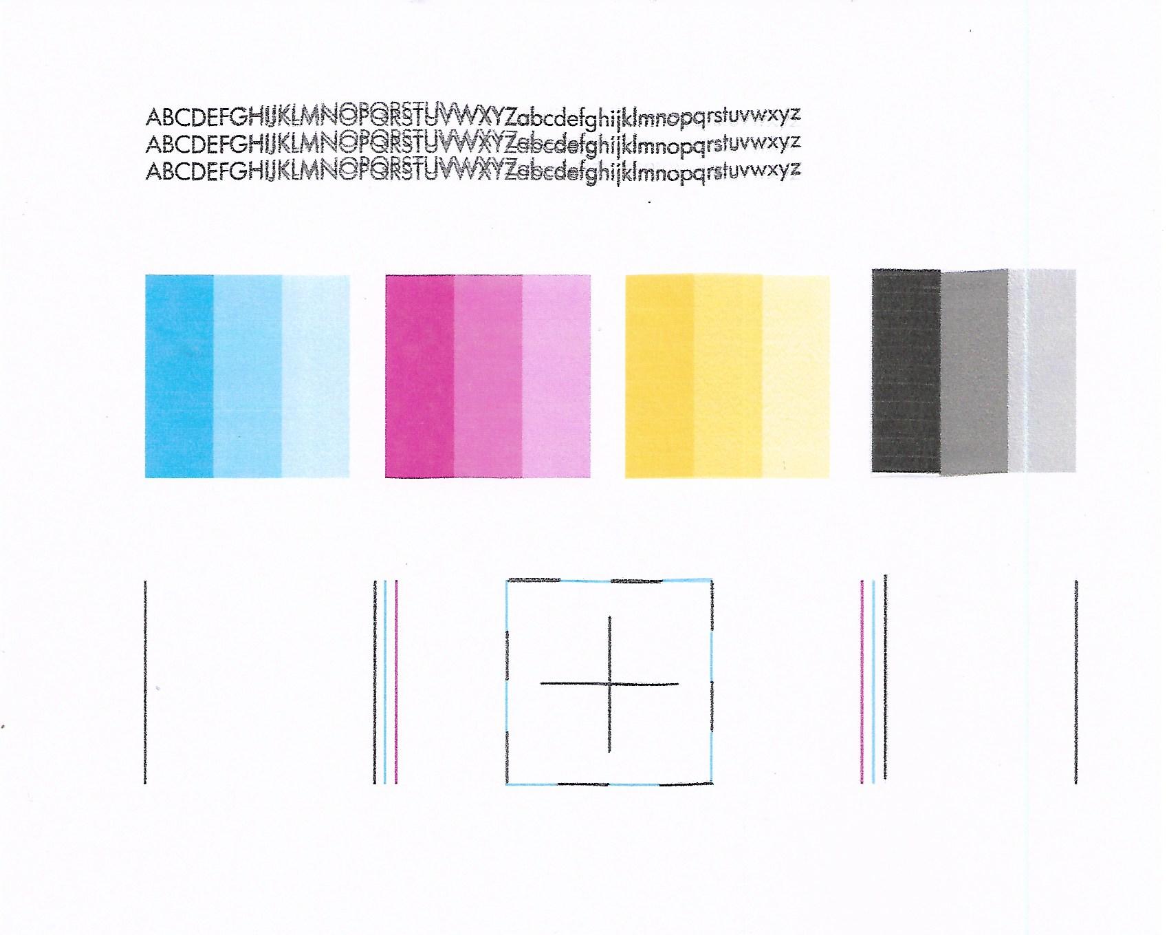 Wavy distorted double print issue - HP Support Community - 8331765