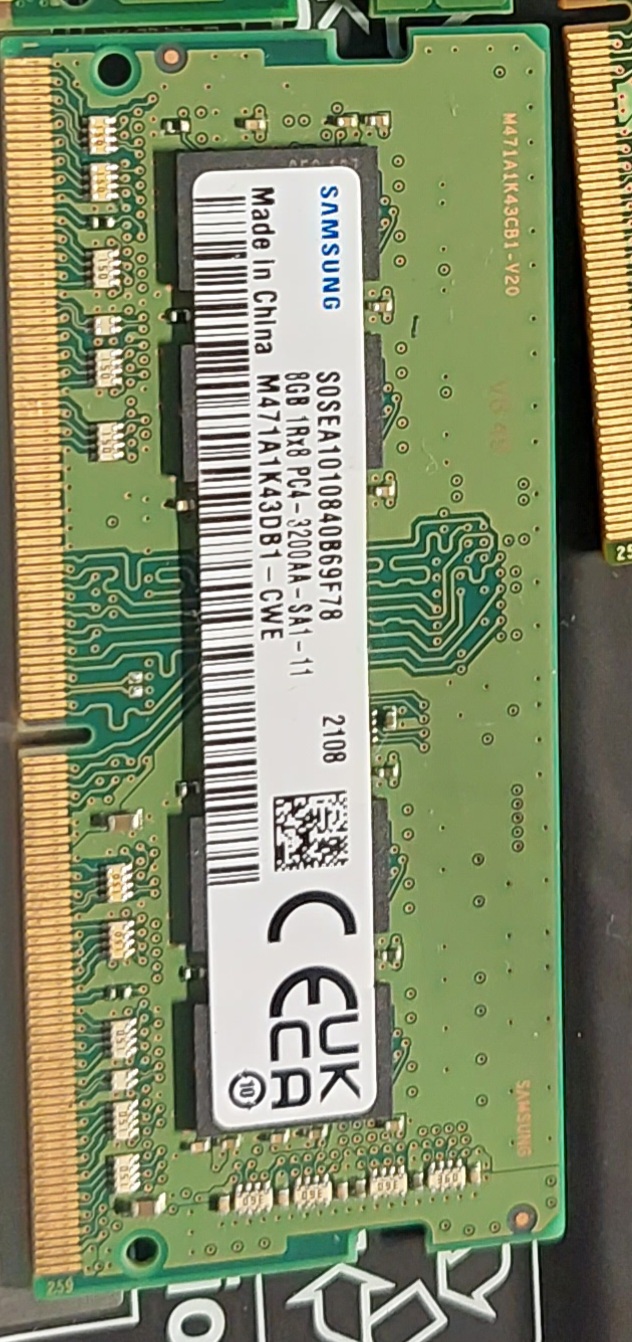 Solved: How i can upgrade ram from default ram stick to 4gb to 8gb w ...