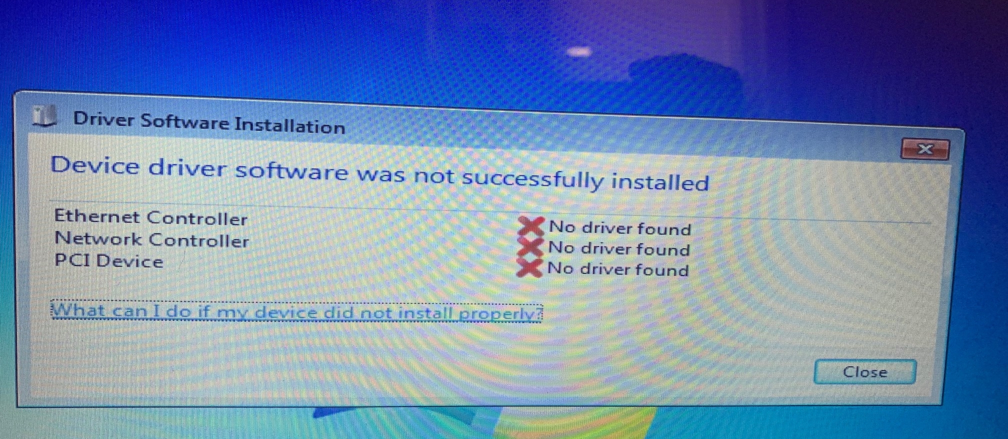 Solved: Reinstall windows 7 and i now have no internet or wifi servi ...