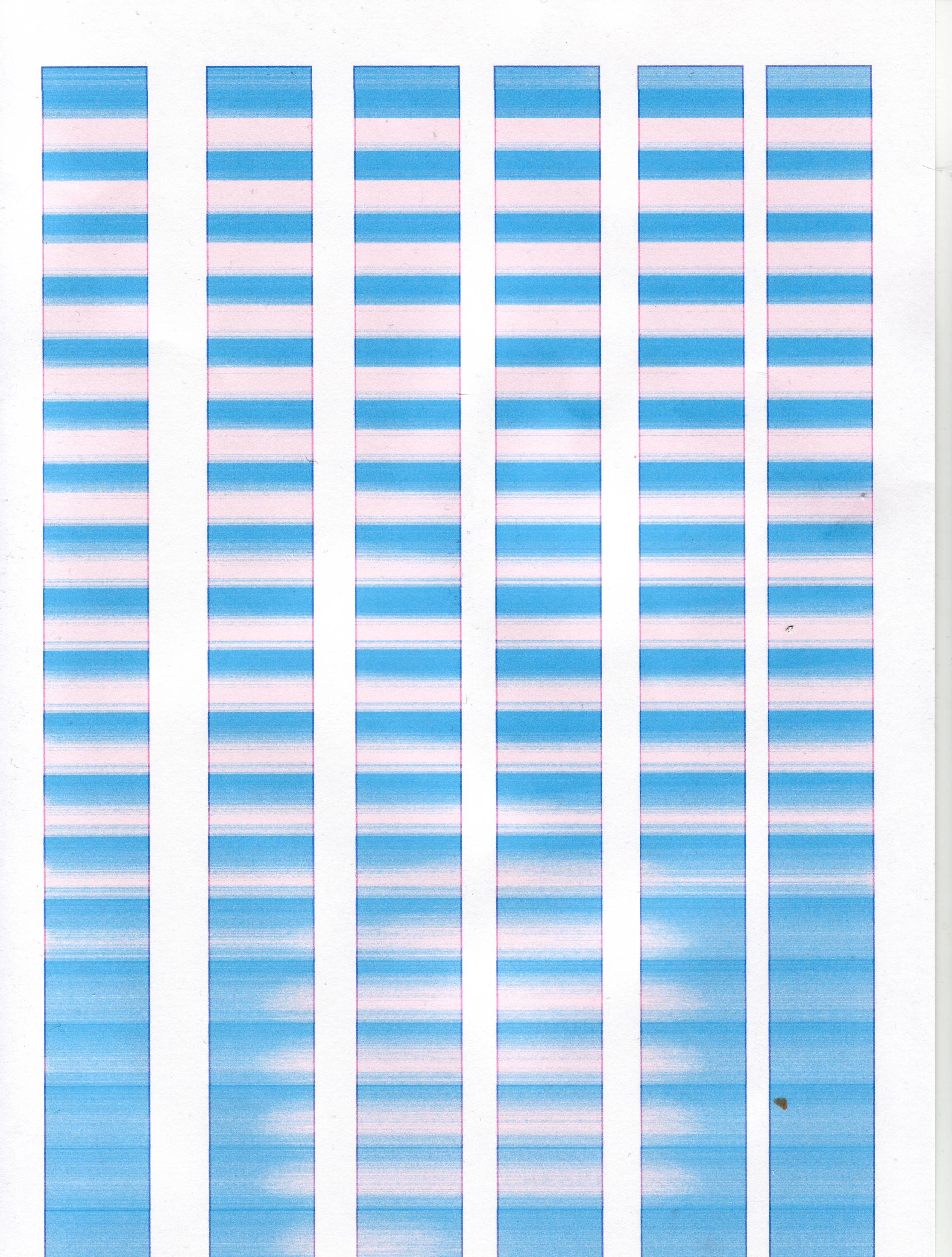 Cyan looks like ink is not running through quicly enough - f... - HP ...