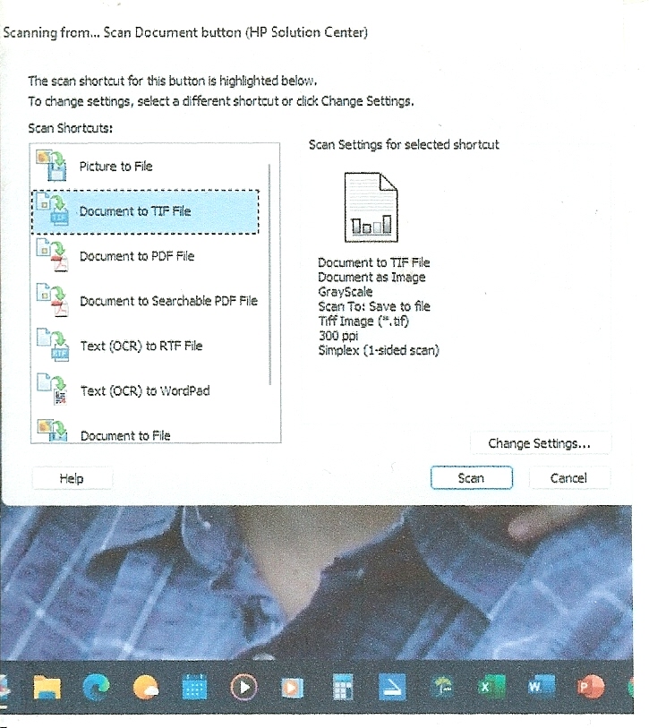 Scanning - HP Support Community - 8328544