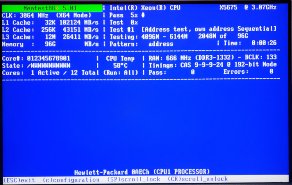 Solved: HP Z800: Attempted boot comes to a screen I do not understan ...