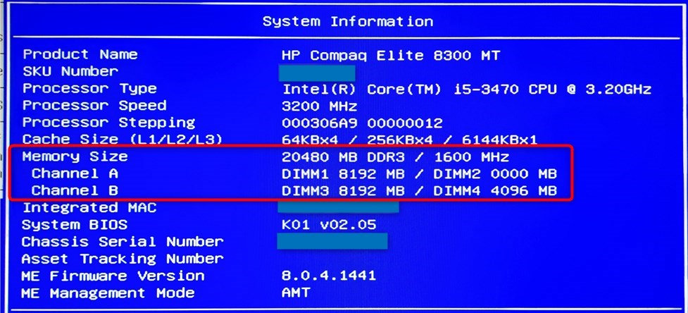 Solved: Which slots for best RAM rendering in Elite 8300 MT - Channe ...