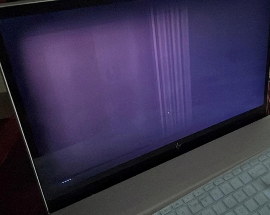 Hp Laptop White Screen Problem