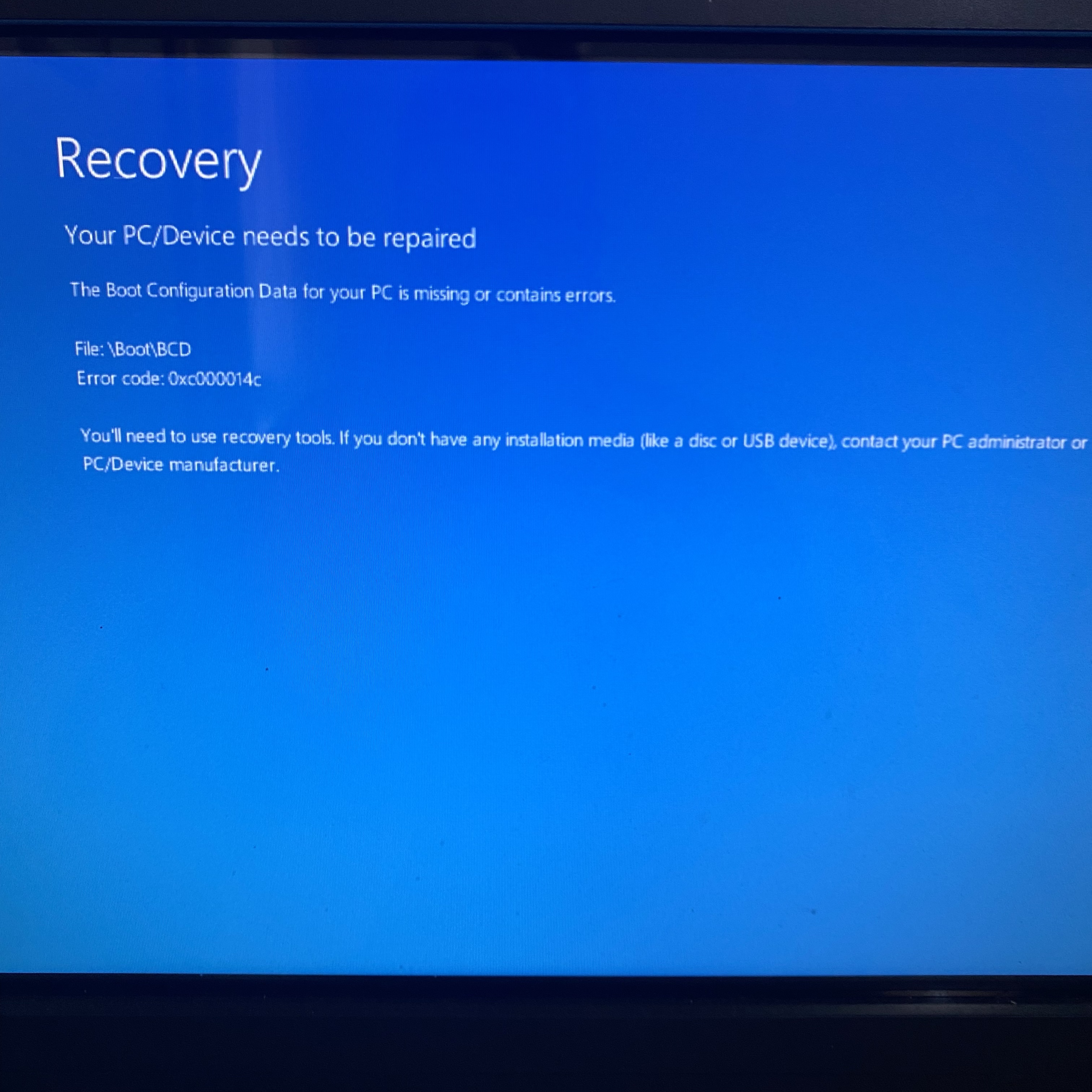HP Recovery - HP Support Community - 8362673