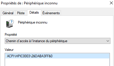 Solved: HP laptop 15-dw3xxx What driver installs ACPI\HPIC0003\2&DA ...