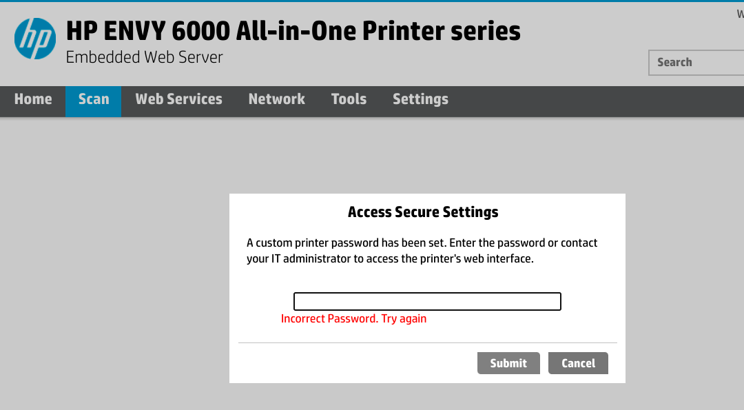Custom User Password Set - HP Support Community - 8364529