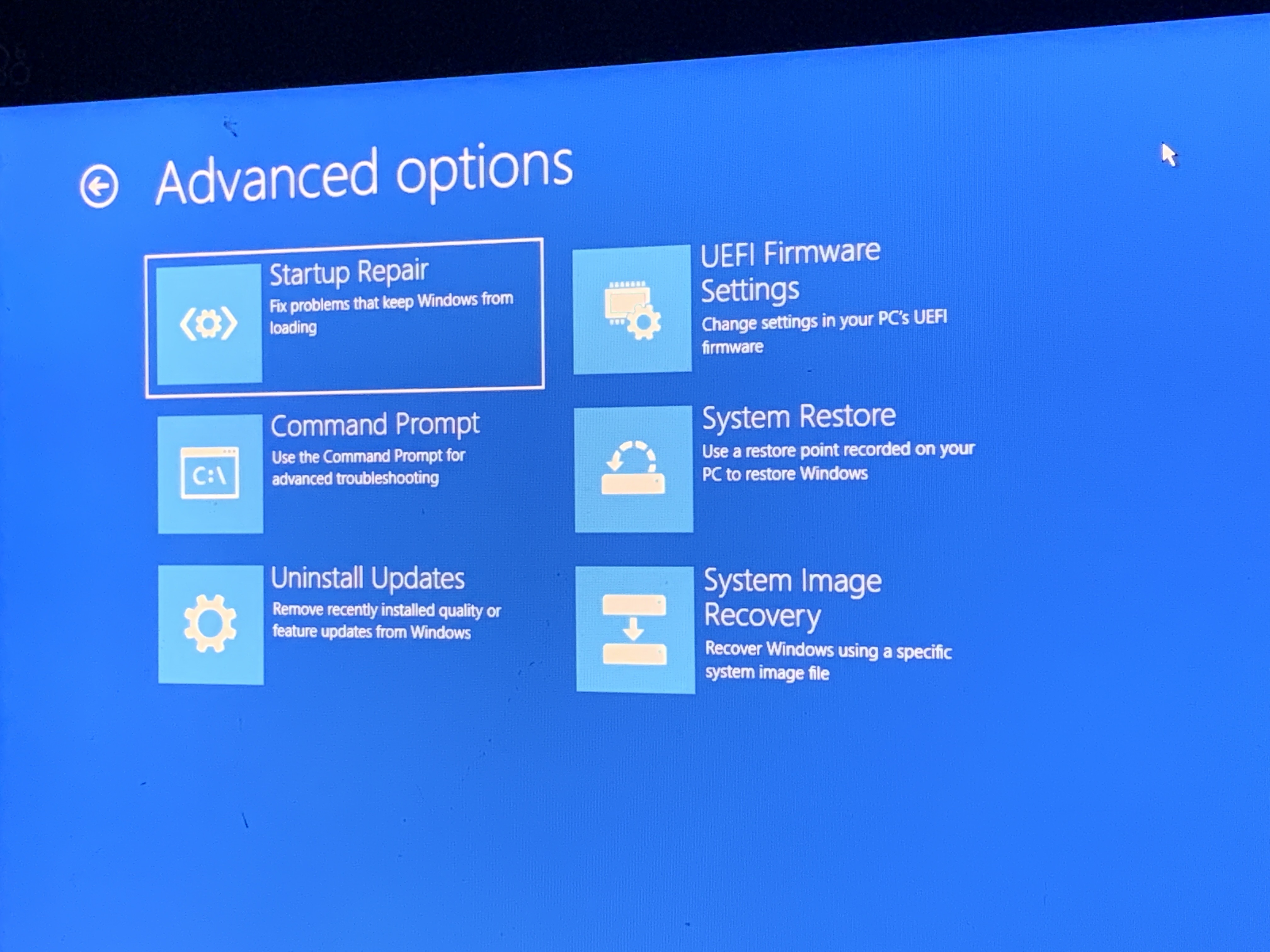 Blue error screen( please help) - HP Support Community - 8364050