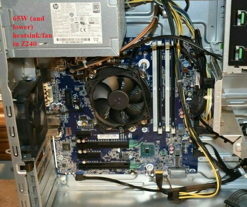 Upgraded from xeon e3-1230V5 (80W) to i7-7700K (91w) on HP-Z Upgraded from xeon e3-1230V5 (80W) to i7-7700K (91w) on HP-Z