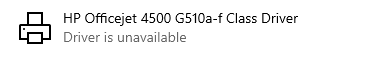 HP Officejet 4500 Desktop G510a-f can print but cannot scan - HP ...
