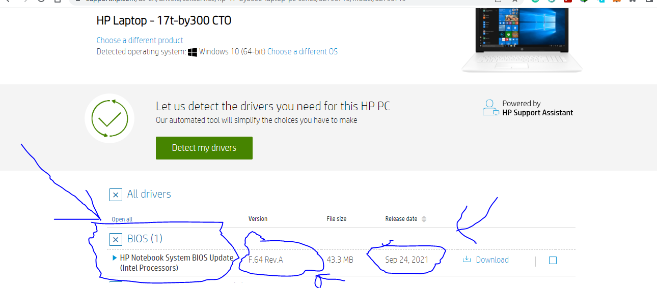 bios update - HP Support Community - 8377278