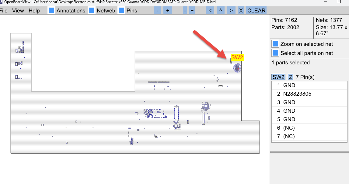 Solved: trying to find a source for a power button board for a HP Sp ...